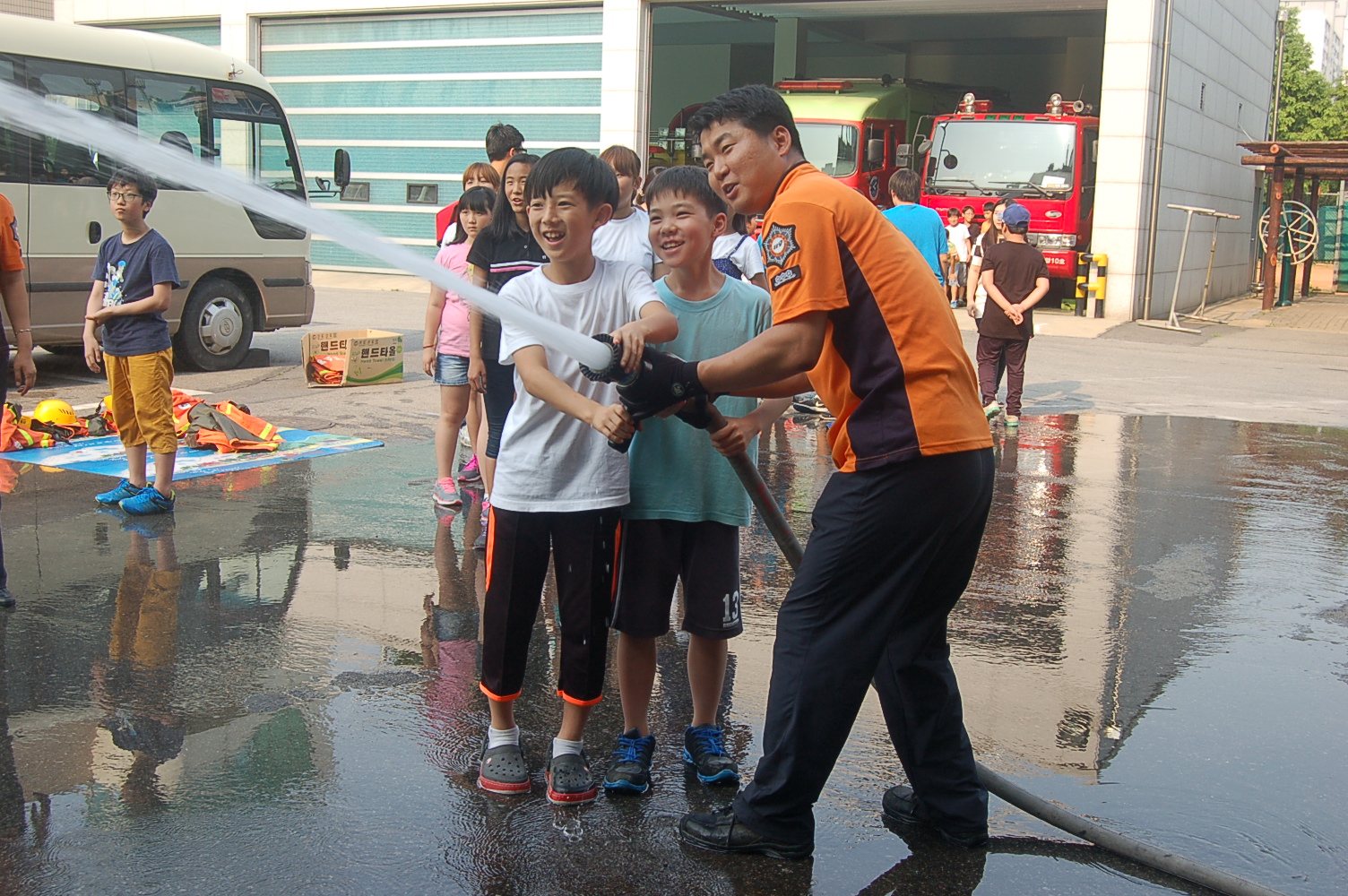 인천계양소방서, 청소년 방과후 아카데미 소방공무원 직업체험